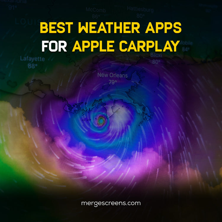The Best Weather Apps for Apple CarPlay | Merge Screens