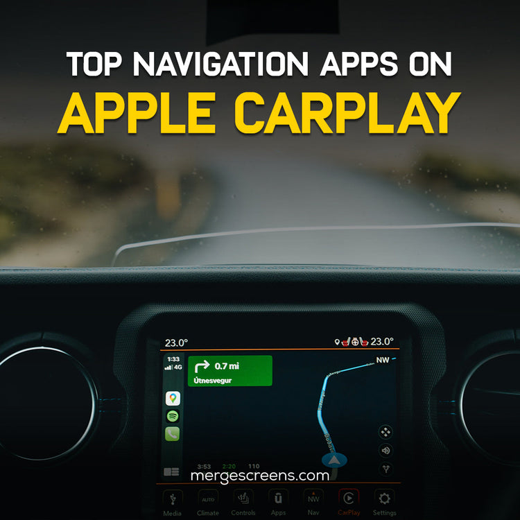 Top Navigation Apps Compatible with Apple CarPlay