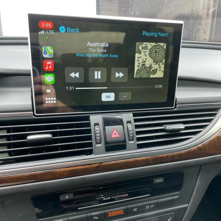 Touch Screen CarPlay Radio - Audi A7 Screen Upgrade – Merge Screens