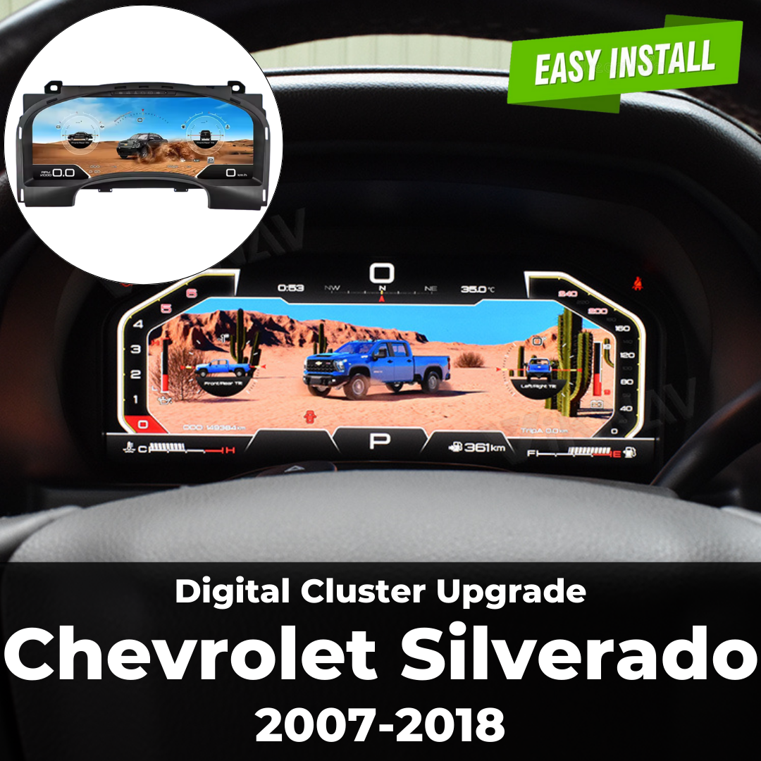 Chevrolet Silverado Digital Cluster Upgrade for 2007-2018 | Speedomete