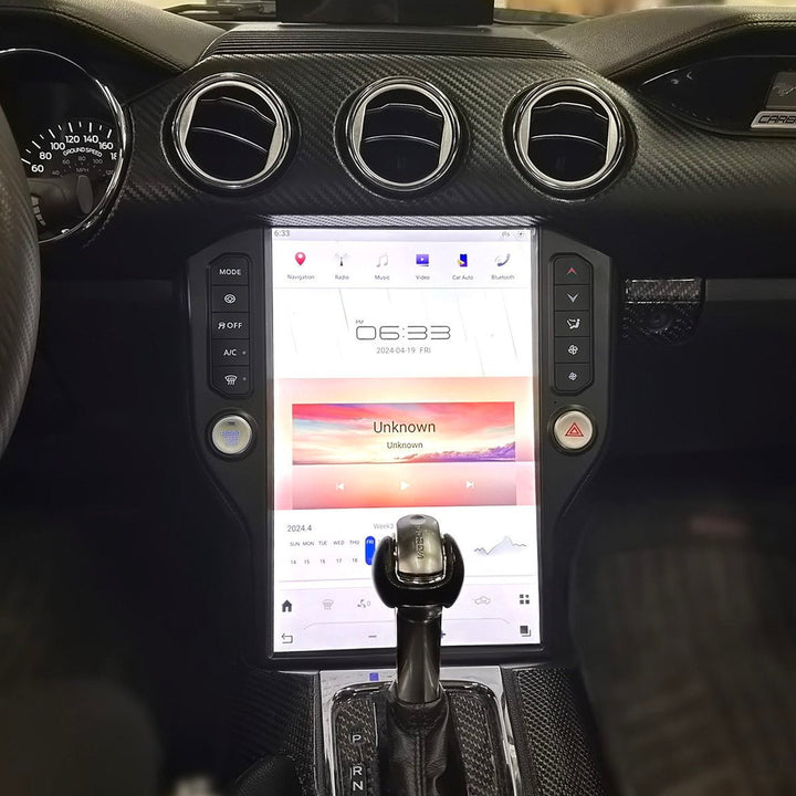 Ford Mustang Tesla Screen Upgrade 2010-2020 - Mergescreens