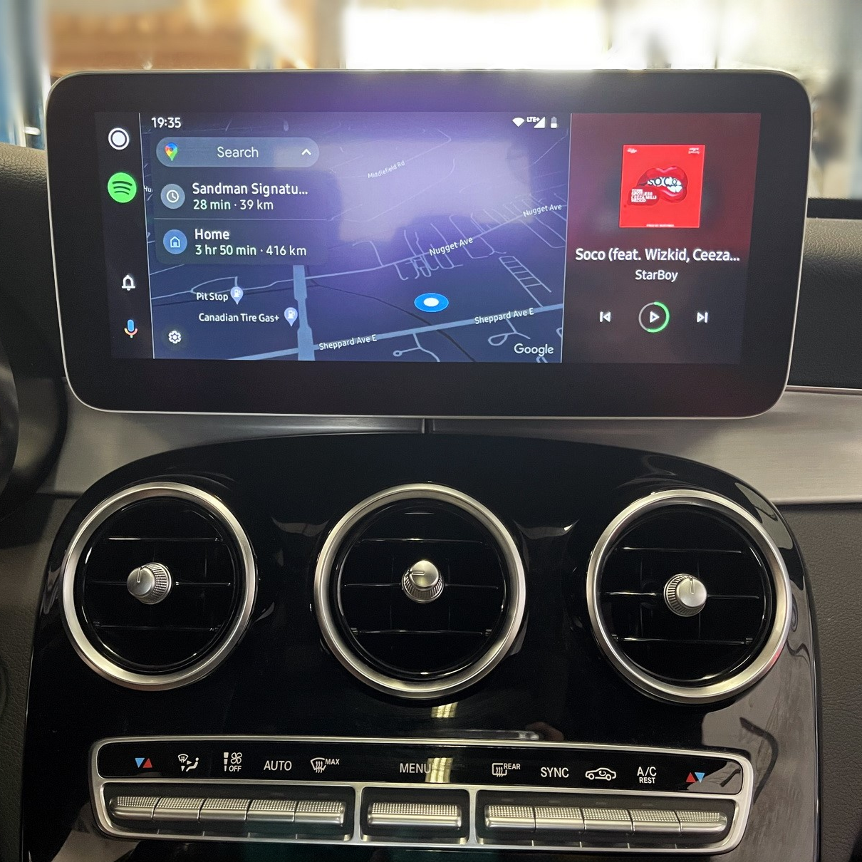 Mercedes GLC | HQ CarPlay Touchscreen at Lowest Price