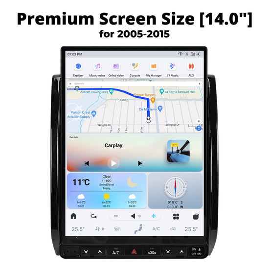 Touch Screen Toyota Tacoma Tesla Screen Upgrade – Merge Screens