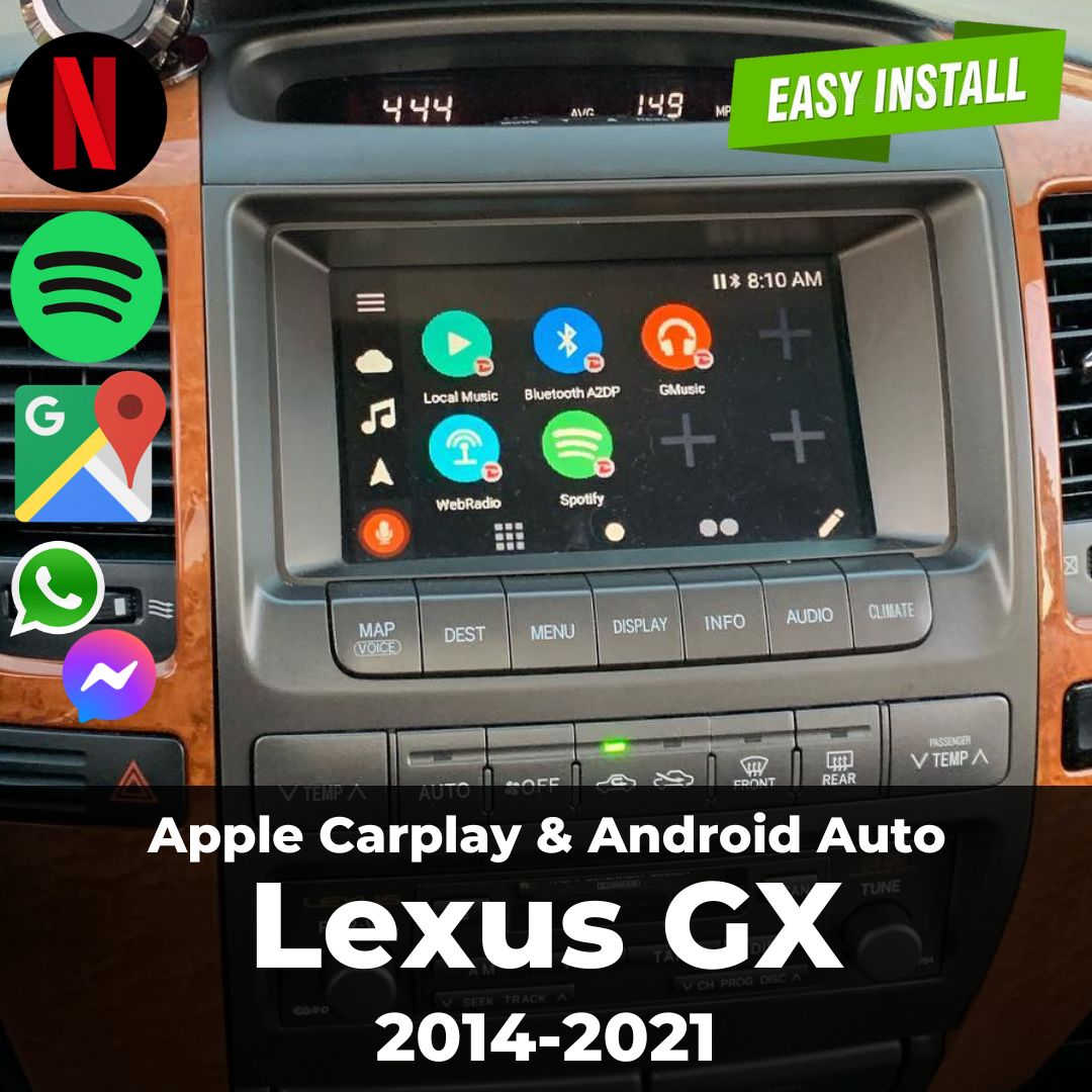 Lexus GX 460 Apple Carplay Upgrade Module 2014-2021 – Merge Screens