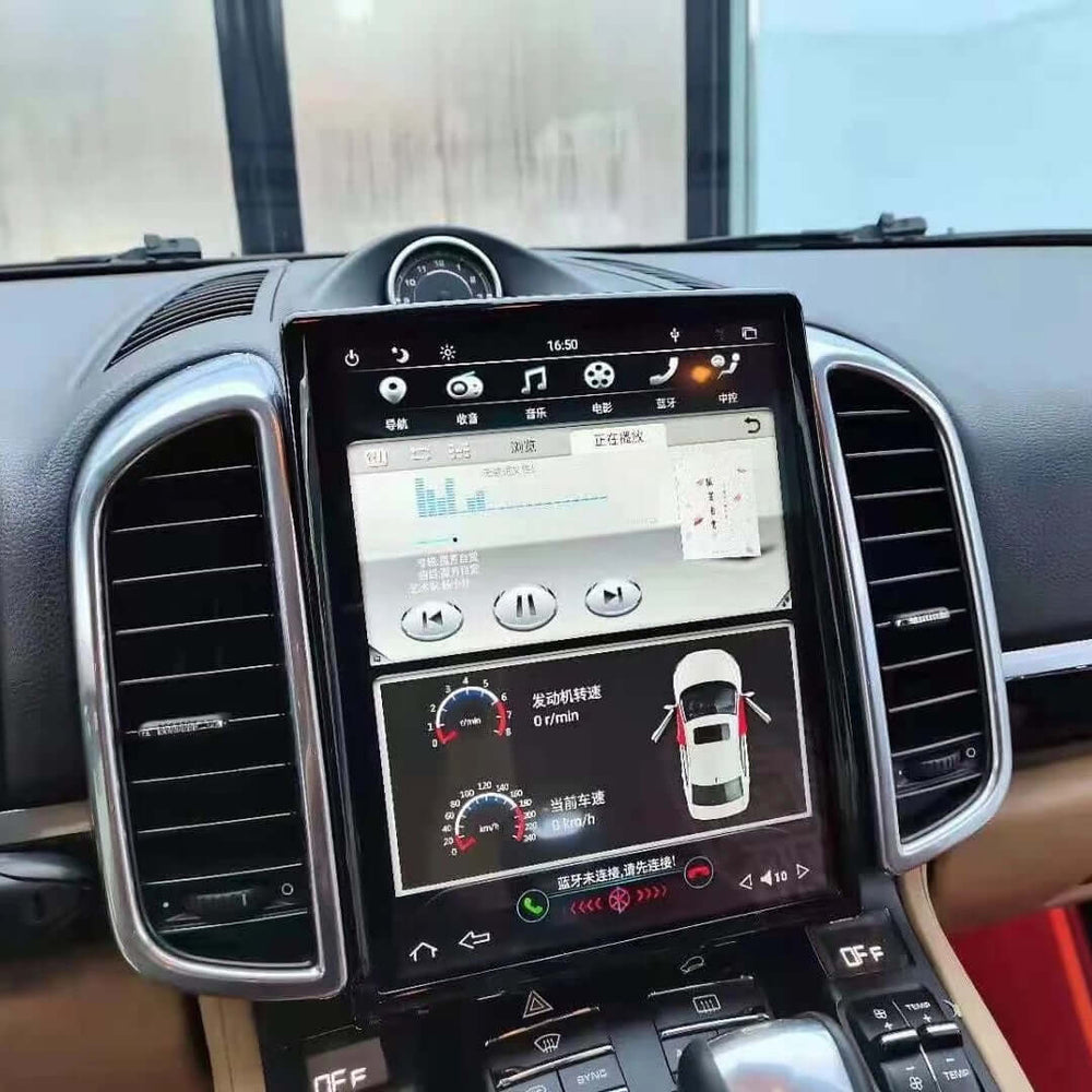 Porsche Tesla Screens – Merge Screens